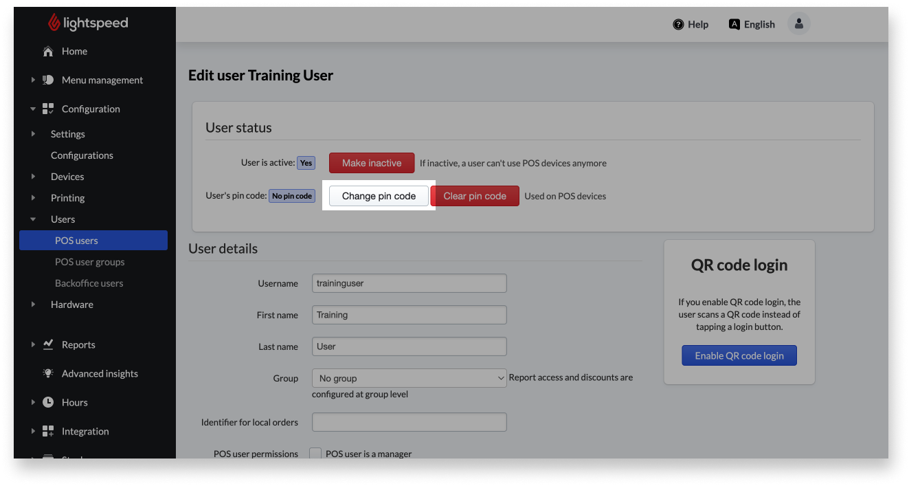 Training POS users – Lightspeed Restaurant (K-Series)