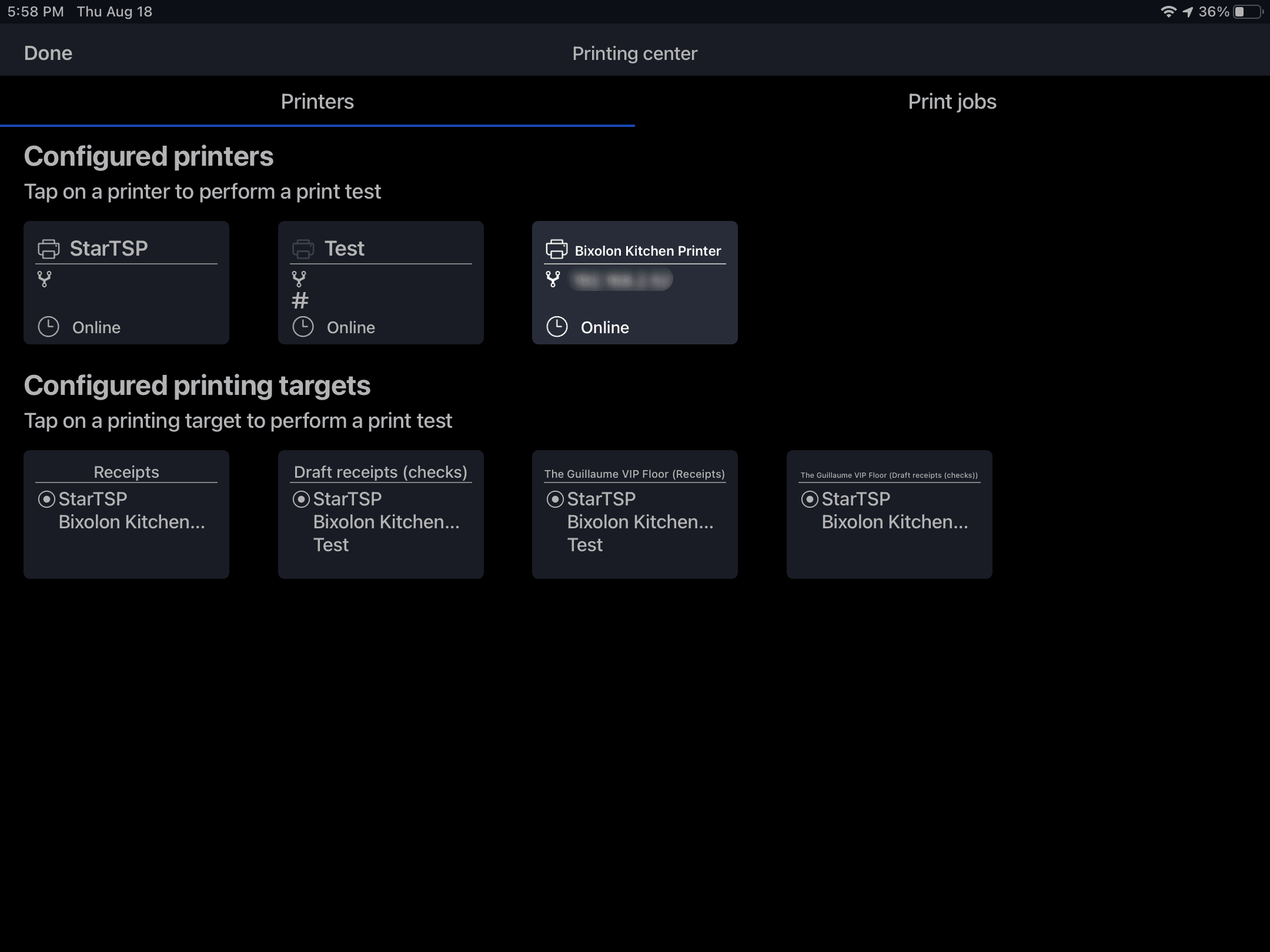 Bixolon SRP-275III printer setup – Lightspeed Restaurant (K-Series)