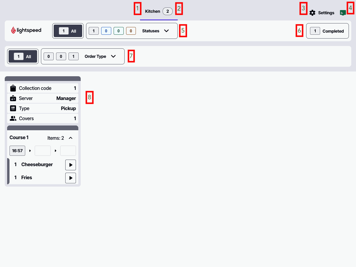 Using the Kitchen Display System 2.0 – Lightspeed Restaurant (K-Series)