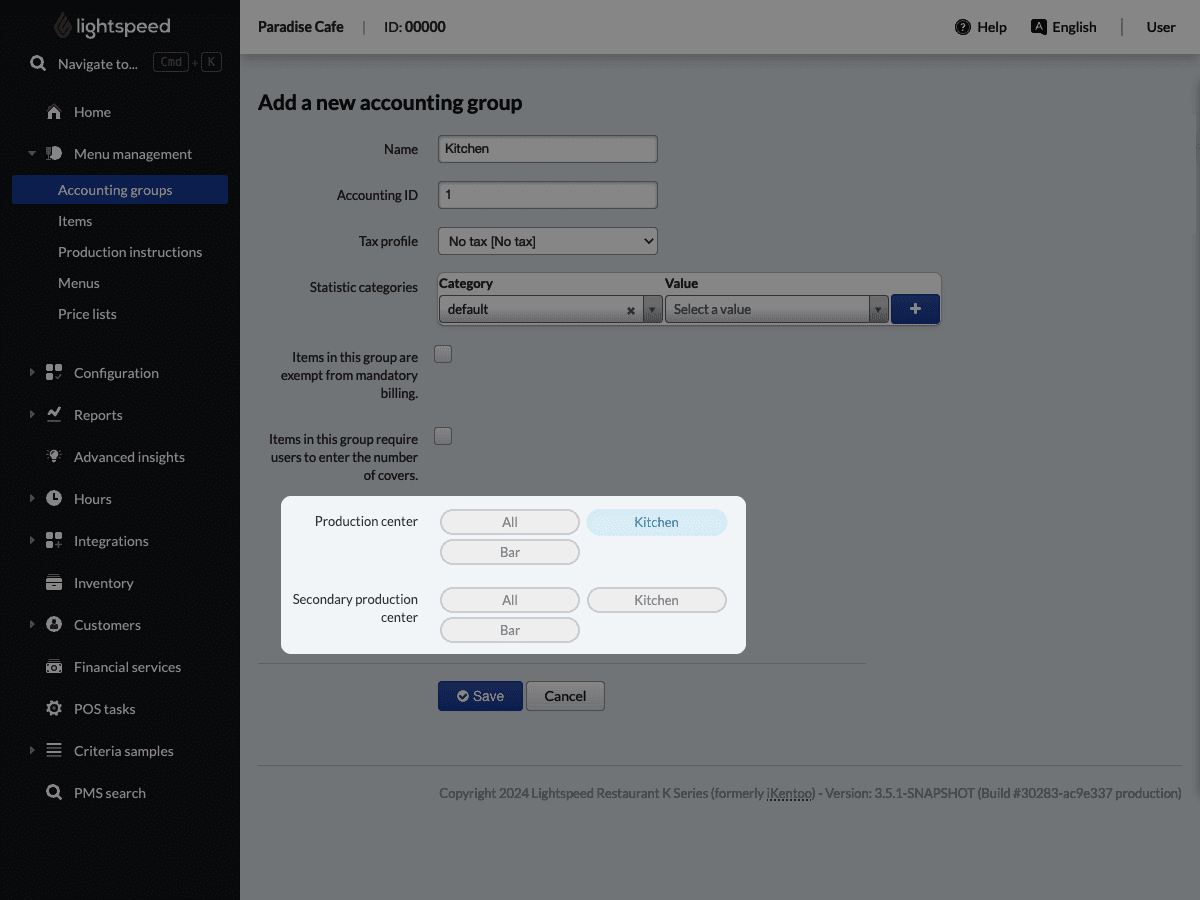 Setting up Kitchen Display System 2.0 – Lightspeed Restaurant (K-Series)