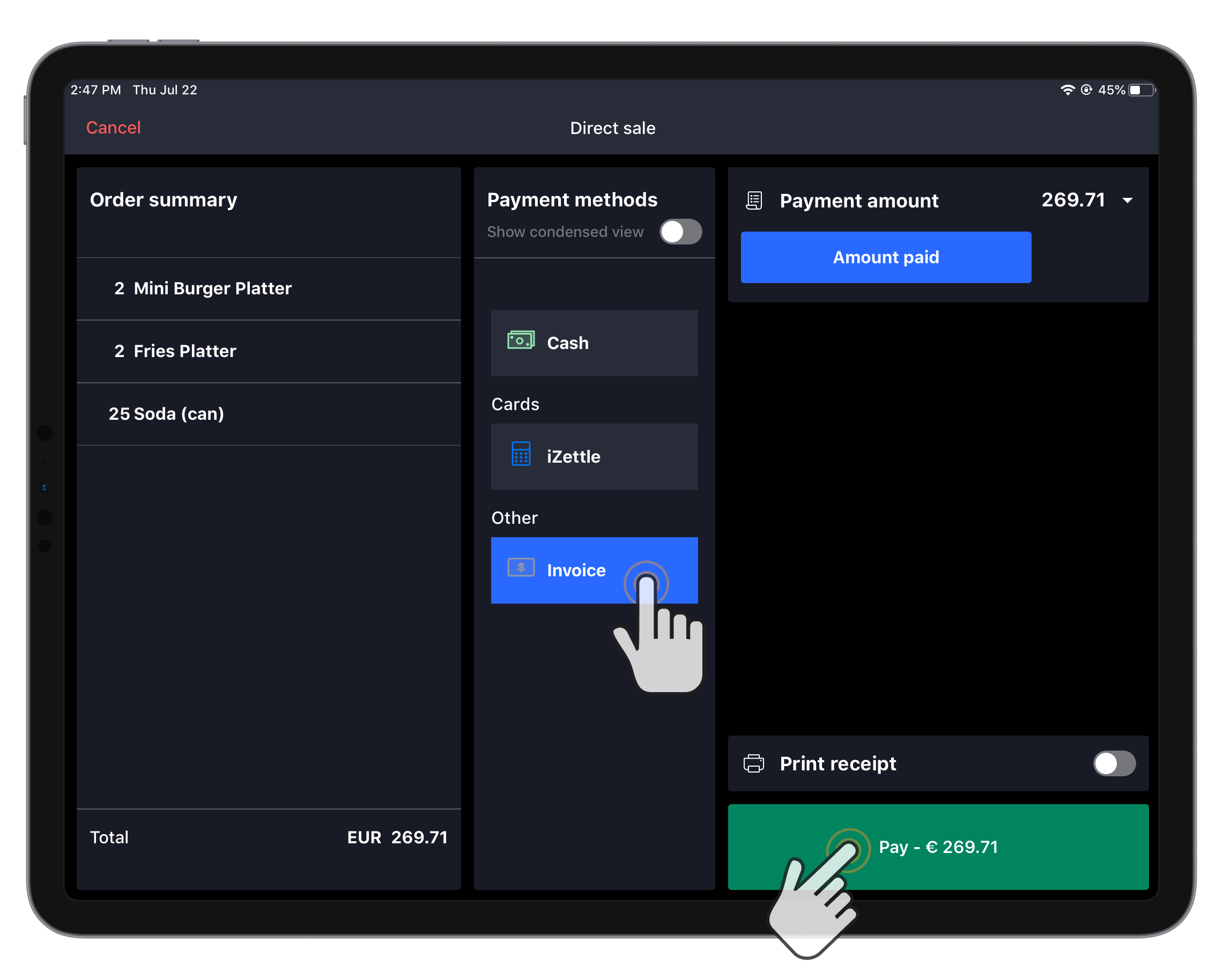 Creating Customer Invoices Eposability